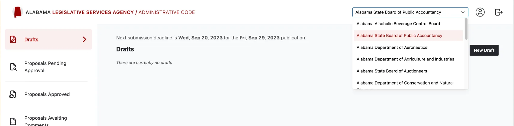 Alabama Administrative Code