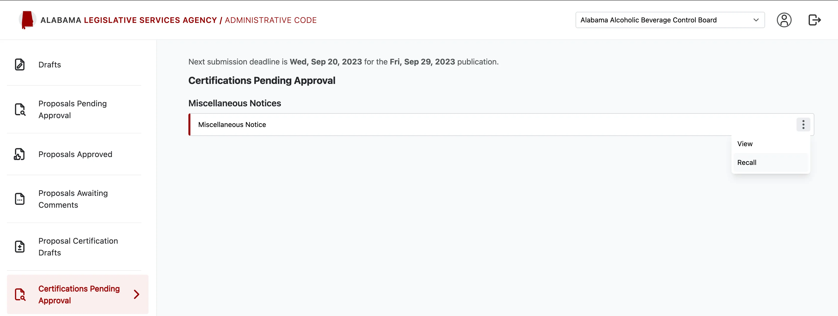 Alabama Administrative Code